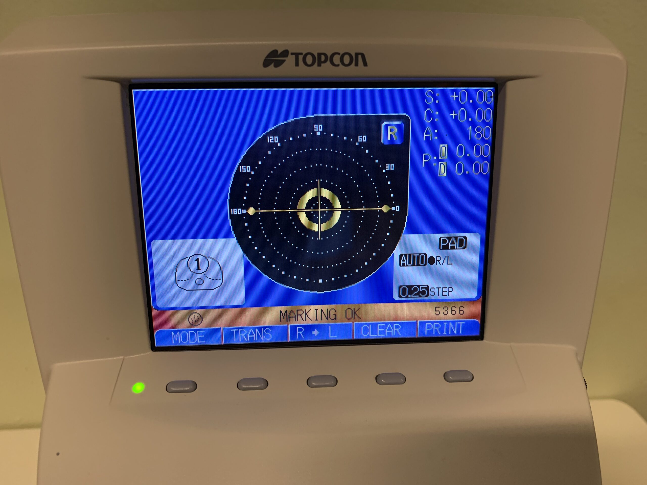 Topcon CL-200 Lensmeter - Optik Mash