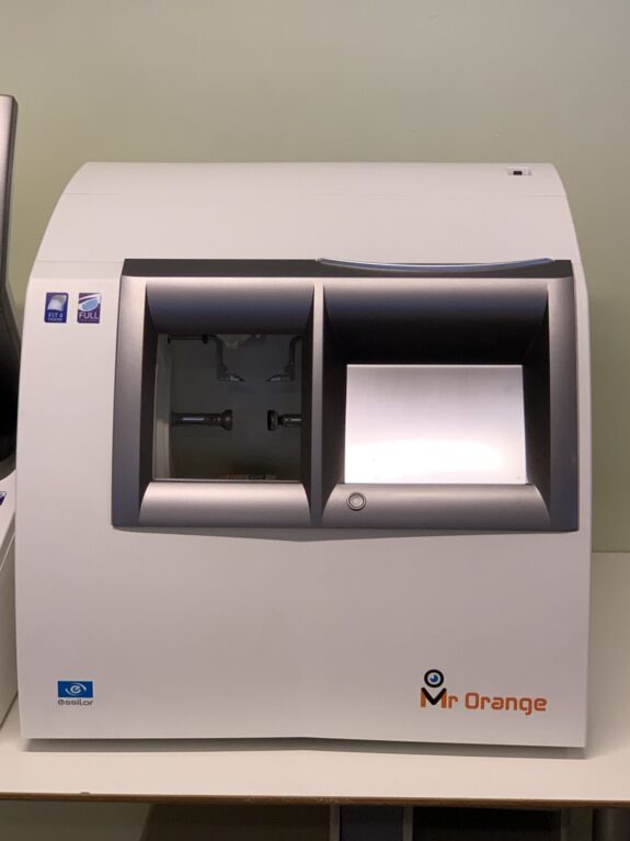 Essilor Mr.Orange Lens edger and Tracer – Optik Mash