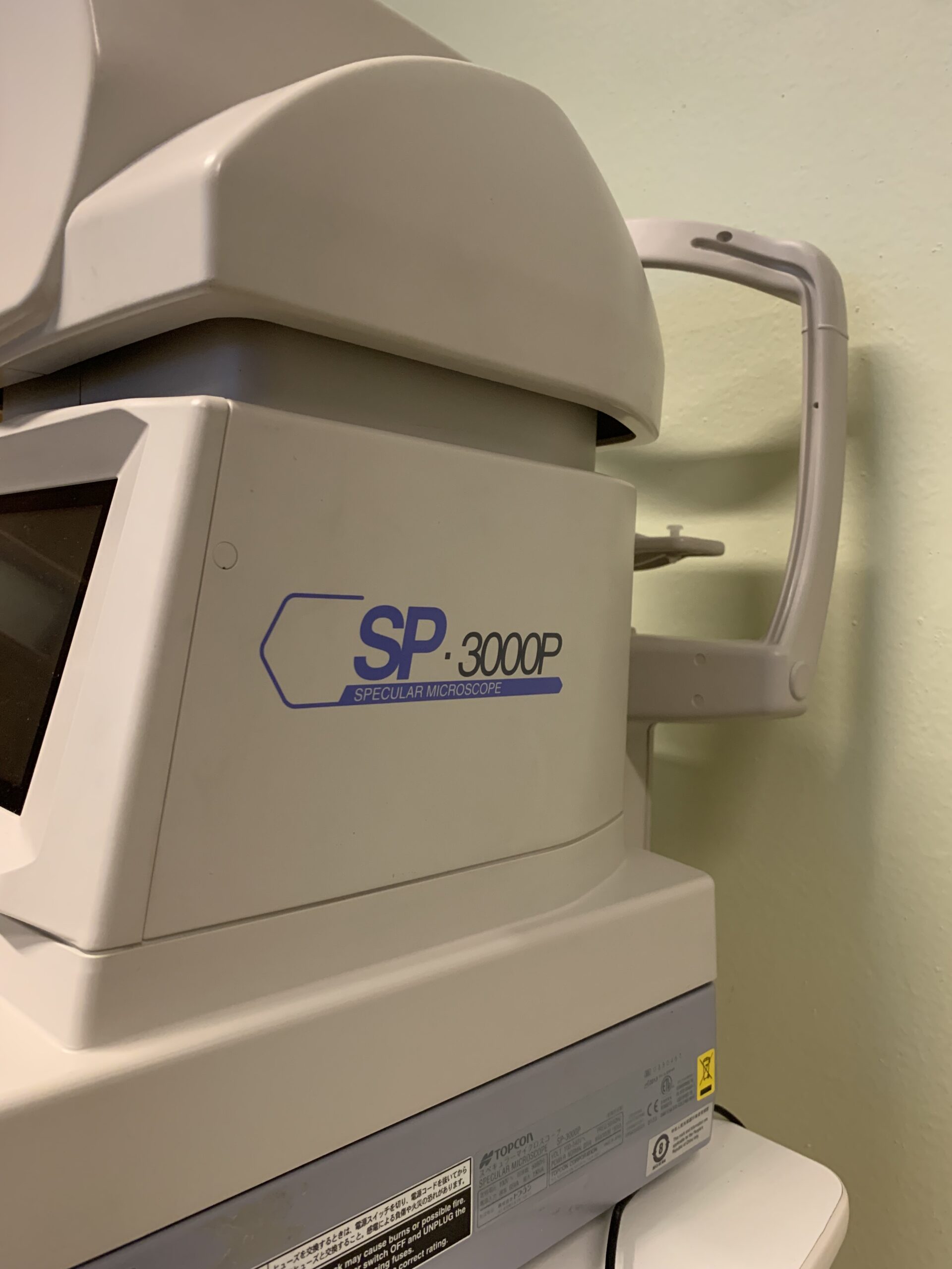 TOPCON SP-3000P Specular Microscope - Optik Mash