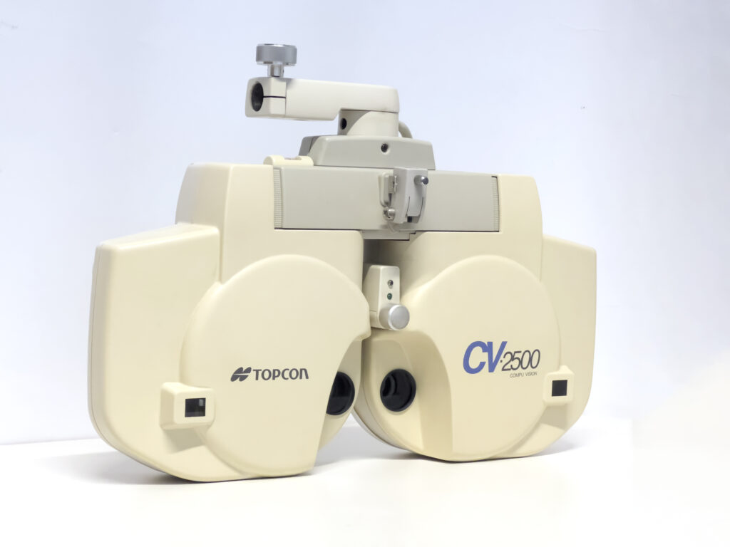 Topcon CV-2500 Phoropter Set – Optik Mash